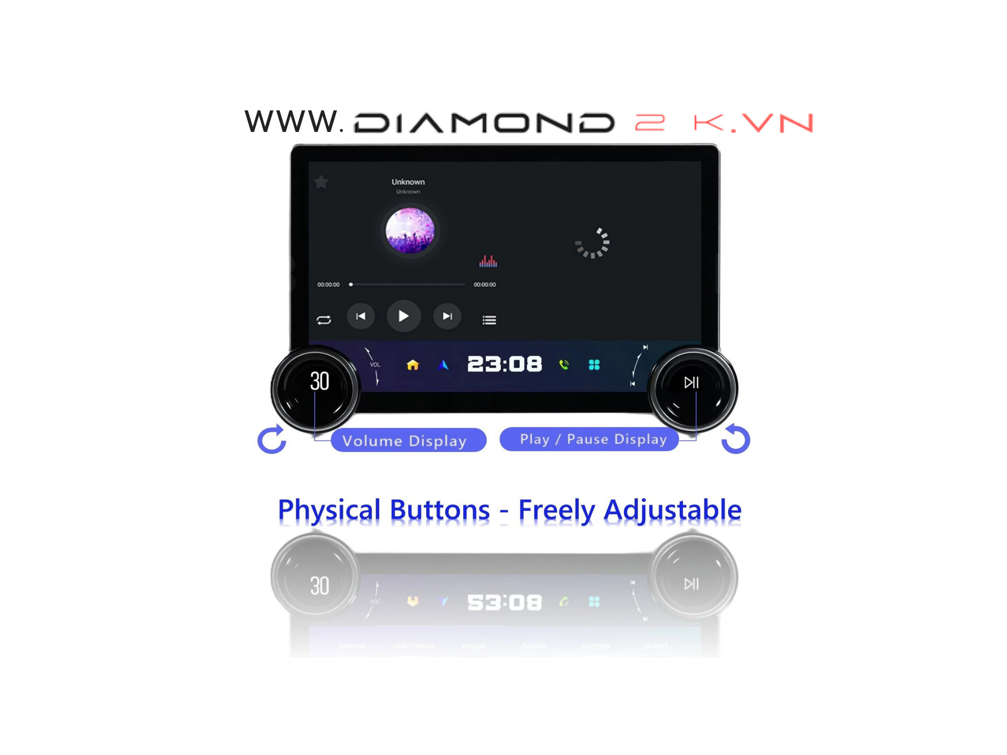 Màn Hình Android Diamond 2K Pro Giá tốt chính hãng